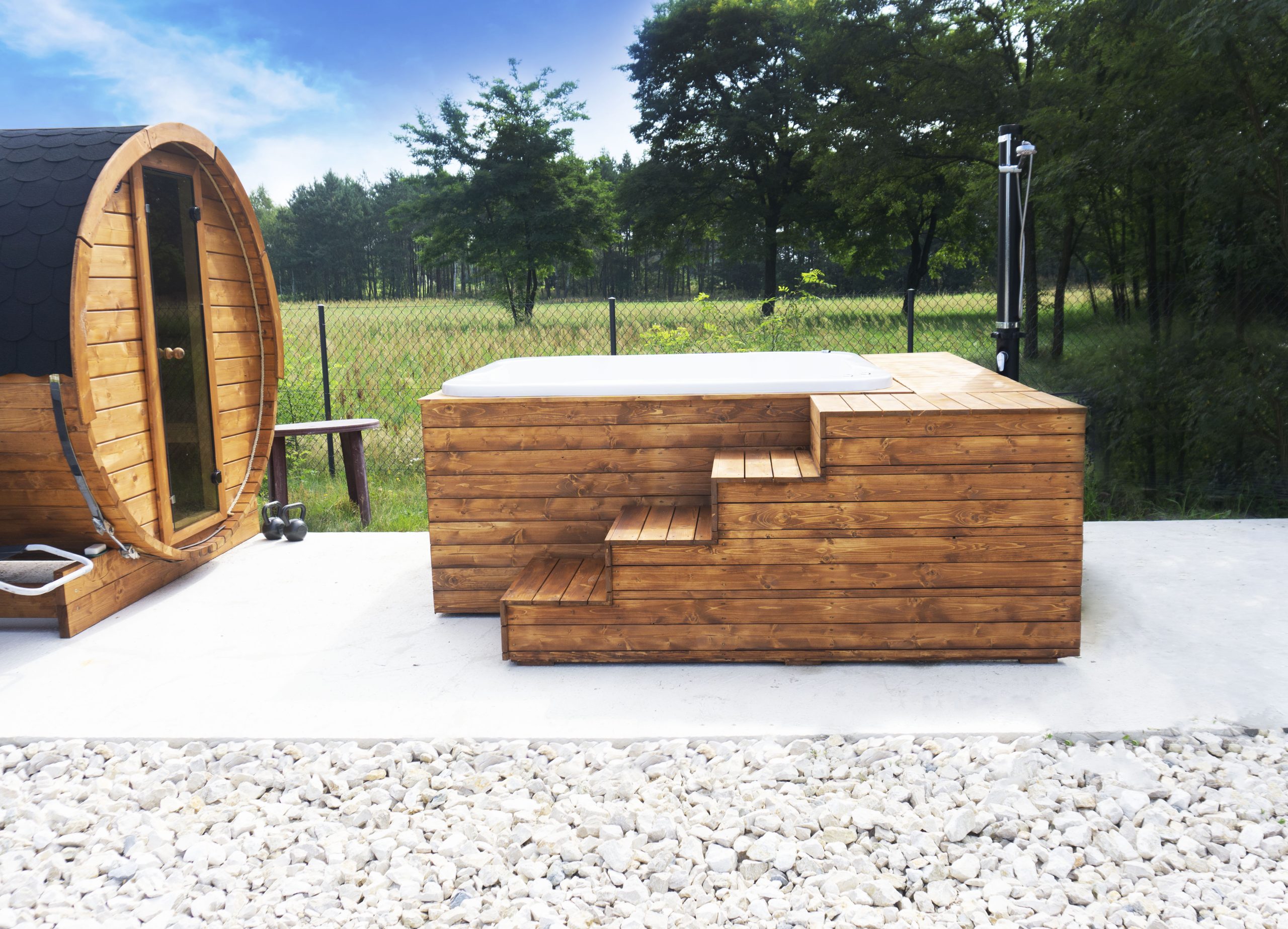 Jacuzzi CIRCLE WATER - balia ogrodowa - LineGarden - sauny ogrodowe ...