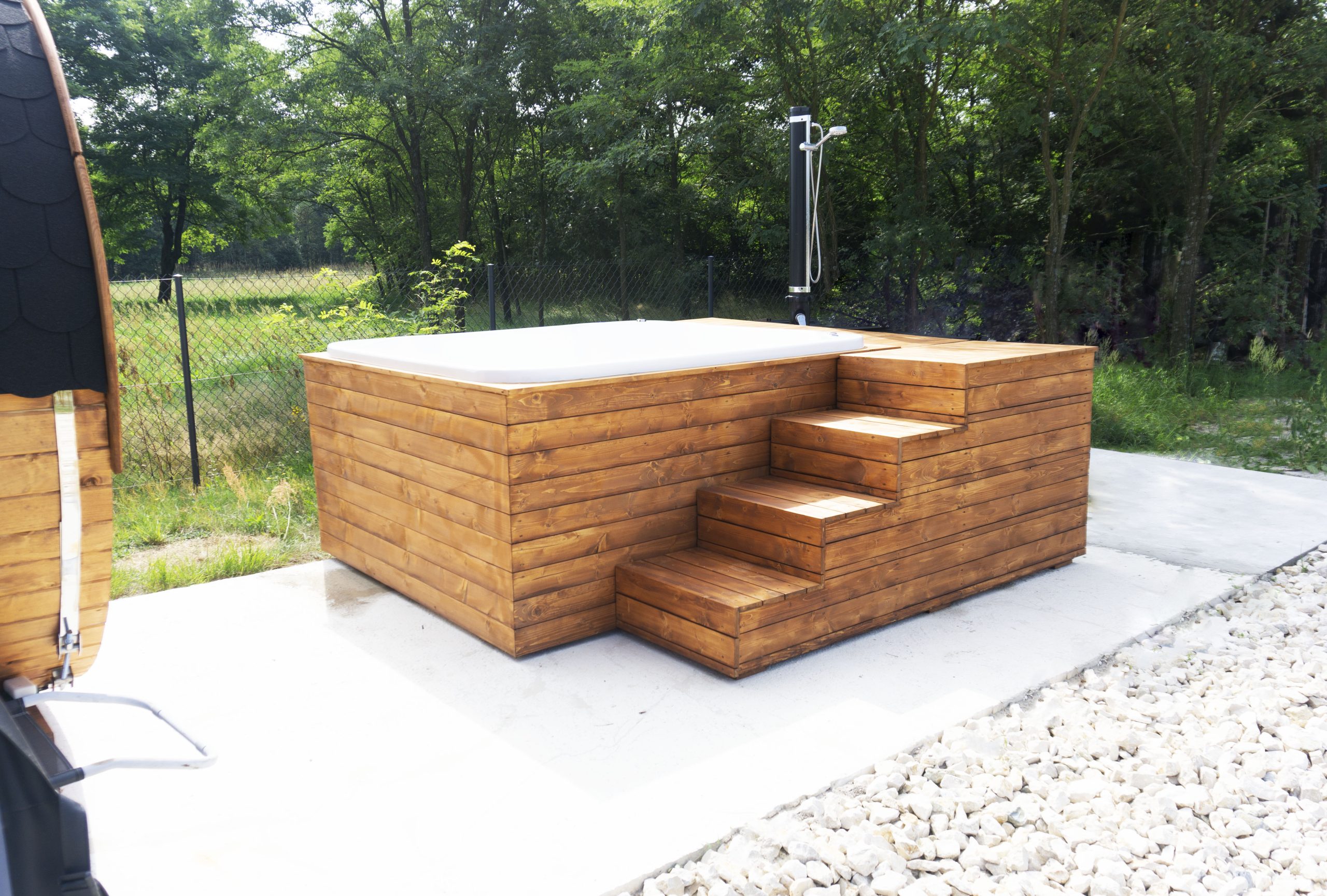 Jacuzzi CIRCLE WATER - balia ogrodowa - LineGarden - sauny ogrodowe ...