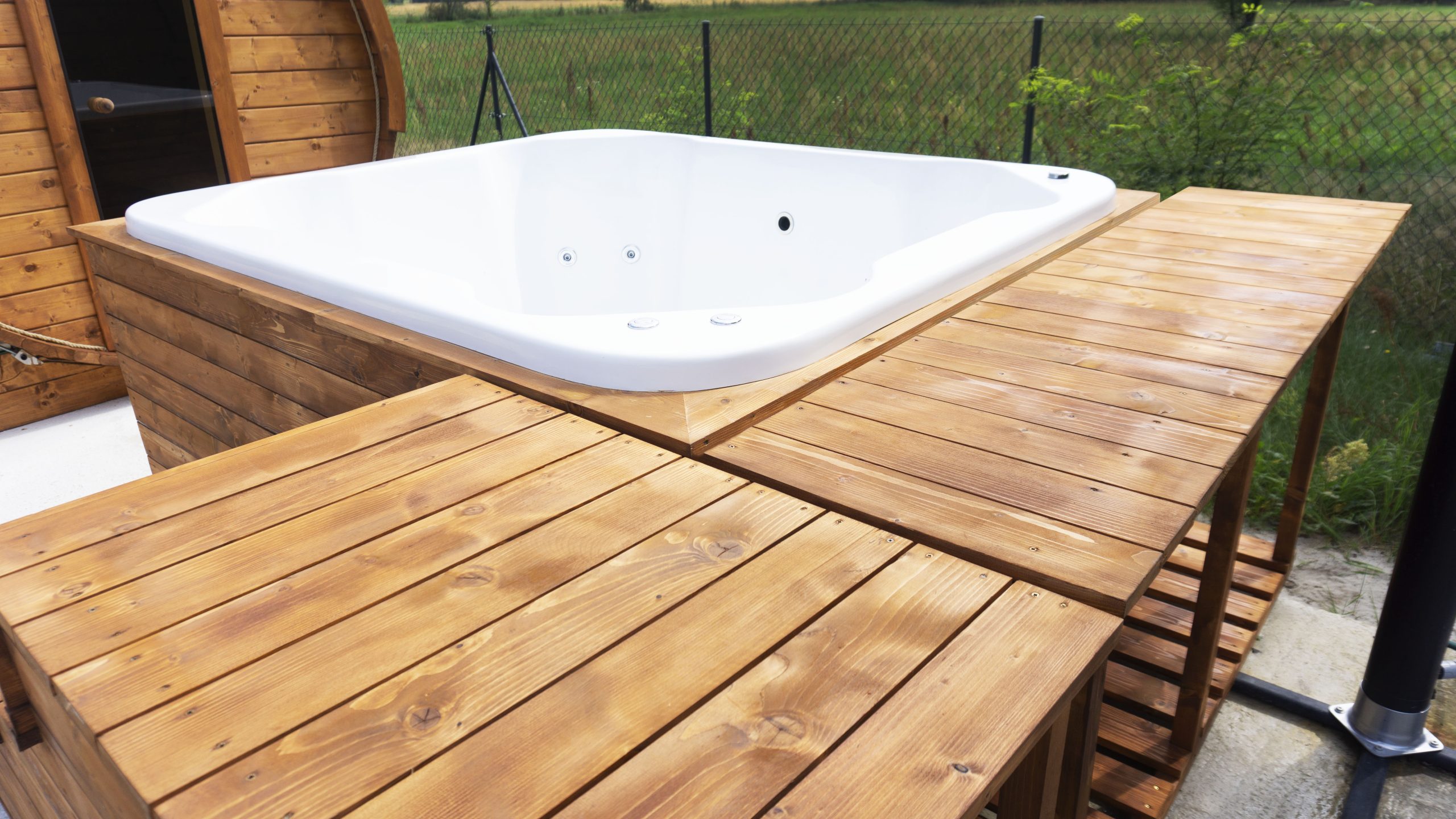 Jacuzzi CIRCLE WATER - balia ogrodowa - LineGarden - sauny ogrodowe ...